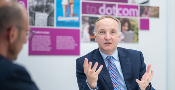 Saving government: Ian Ackerley, chief executive of National Savings ...